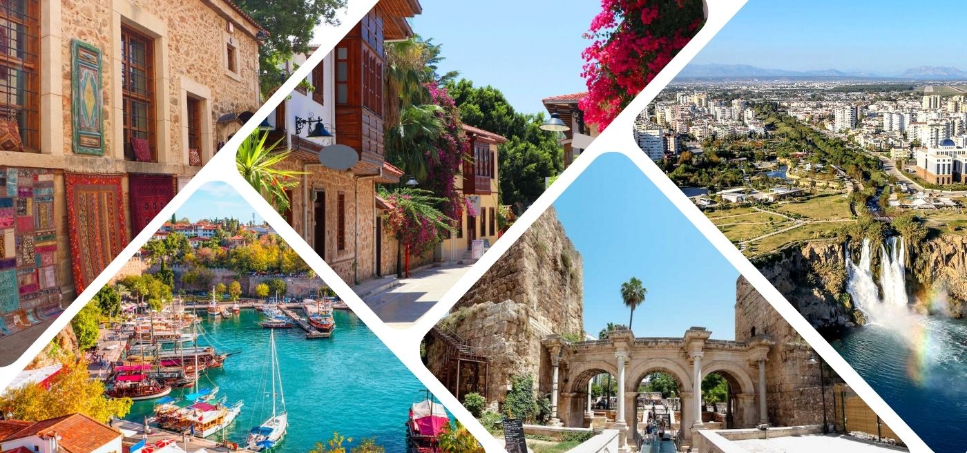 Stadtrundfahrt durch Antalya von Side | Deutsch Geführten Tour